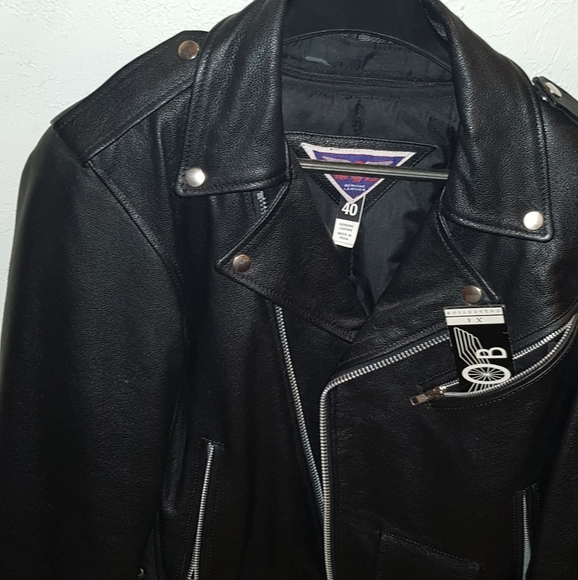 Mob | Jackets & Coats | Leather Biker Jacket | Poshmark